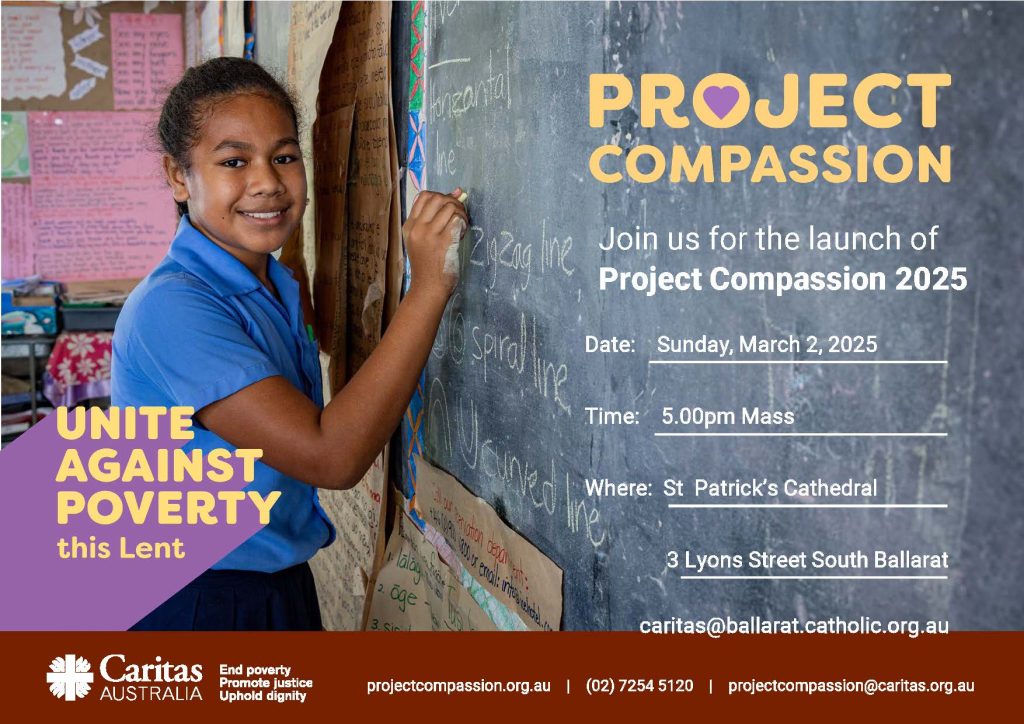 Project Compassion 2025 - Diocese of Ballarat